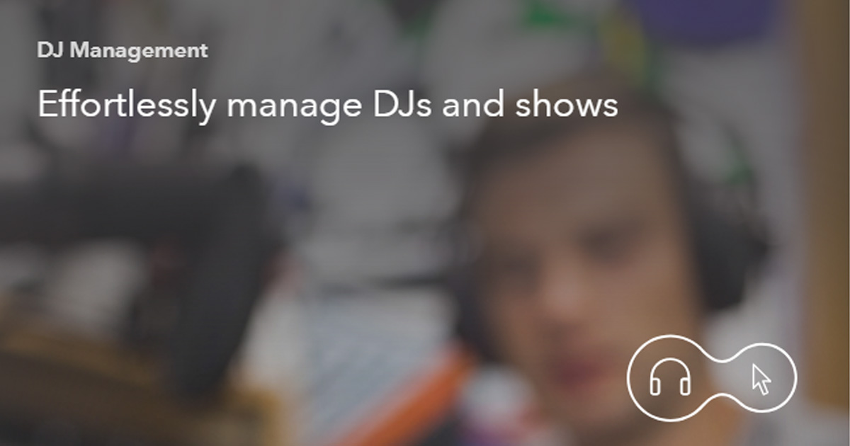 DJ Management - Radiojar Product Tour
